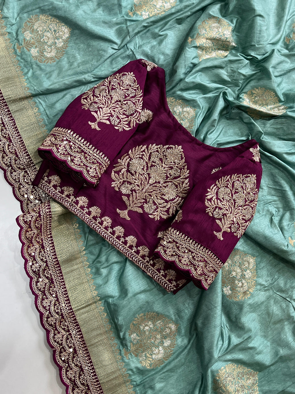 Pure Banarasi Pattu Saree – Anvitha Collections