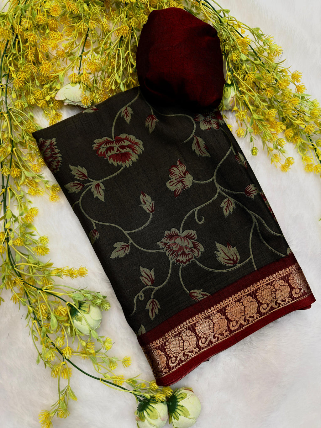 Soft dola silk saree – Anvitha Collections